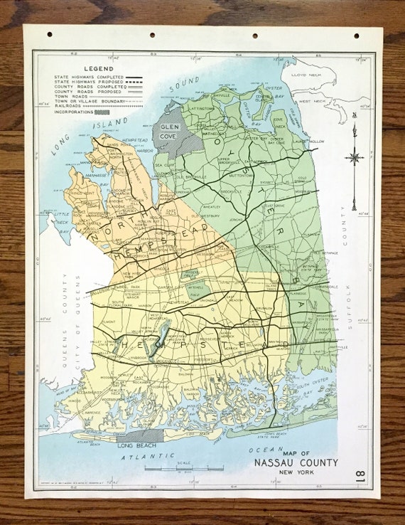 Nassau County Map Printable