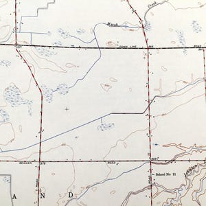 Antique Barker, New York 1949 US Geological Survey Topographic Map ...