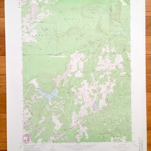 Antique Sabula, Pennsylvania 1959 US Geological Survey Topographic Map ...