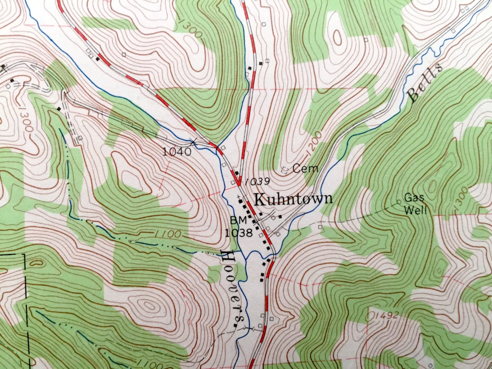Antique Holbrook Pennsylvania 1964 US Geological Survey - Etsy