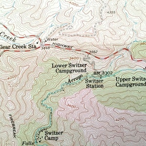 Antique Condor Peak, California 1959 US Geological Survey Topographic ...