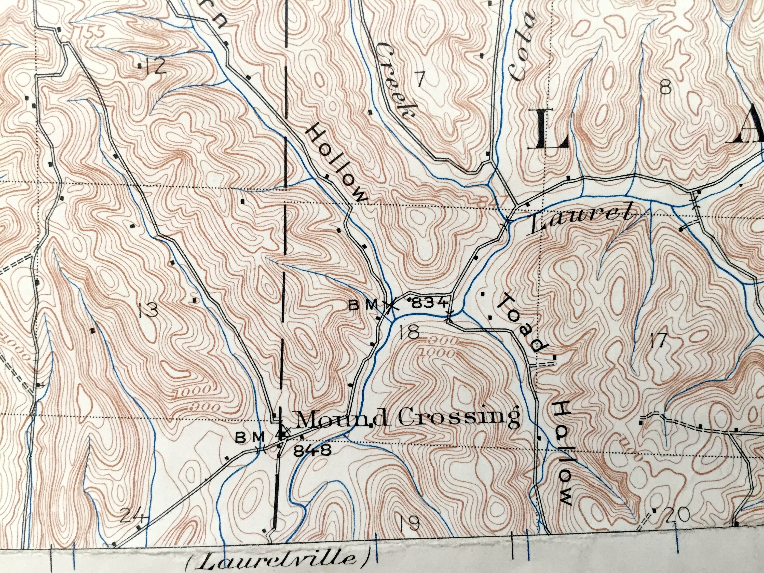 Antique Lancaster Ohio 1907 US Geological Survey Topographic | Etsy