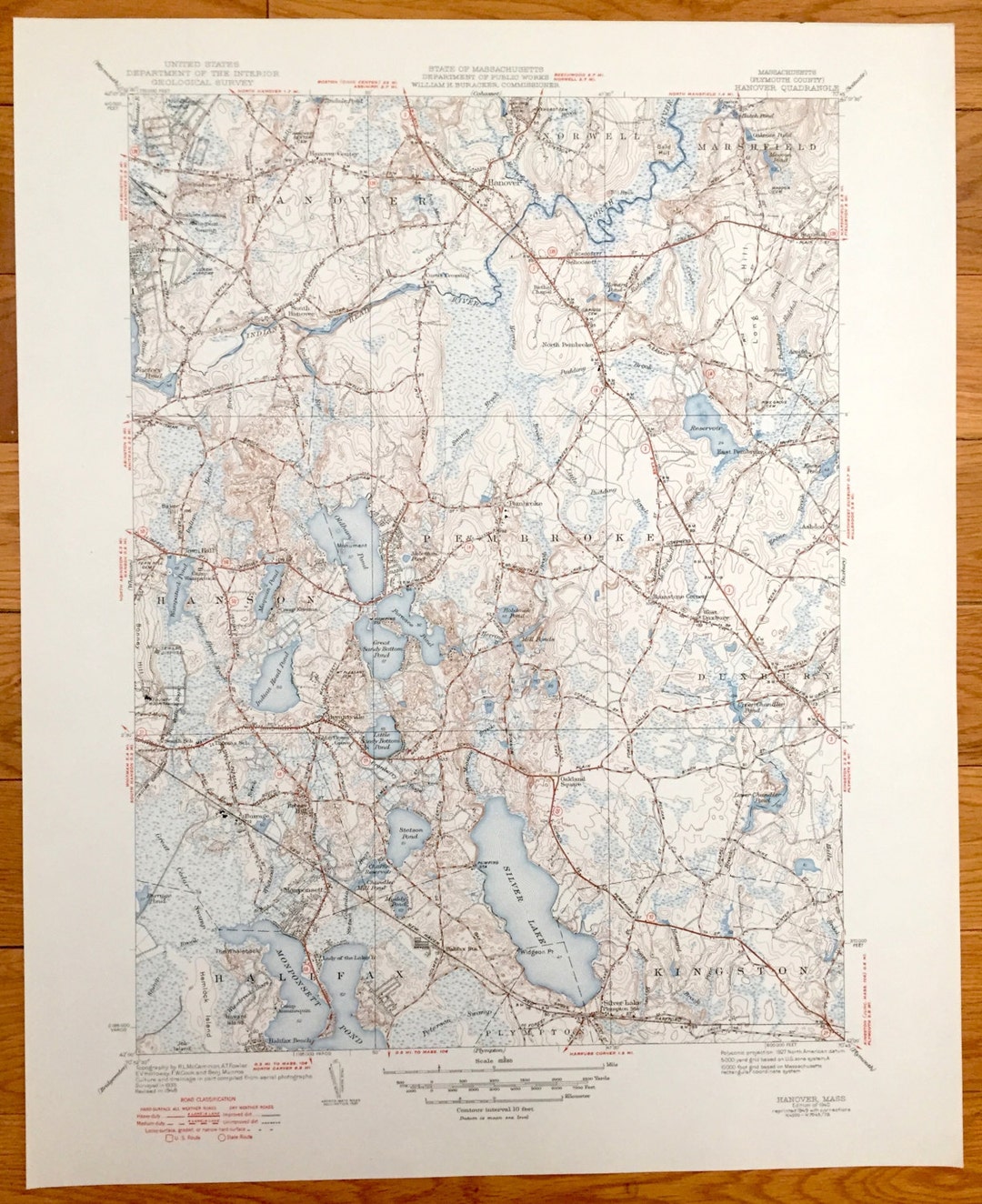 Antique Hanover, Pembrooke, Duxbury, Kingston, Halifax, Hanson ...