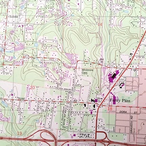 Antique Pace, Florida 1978 US Geological Survey Topographic Map – Santa ...