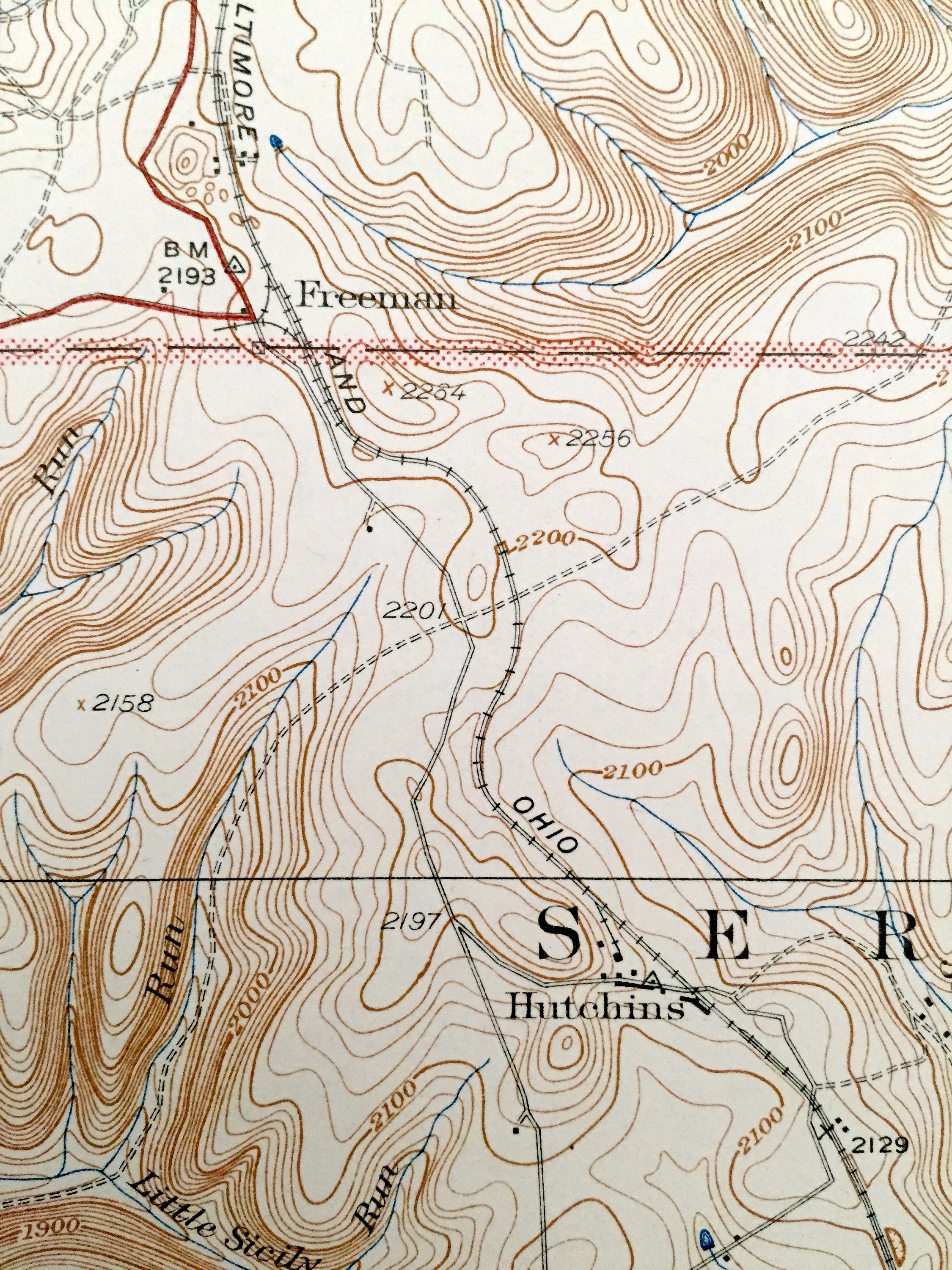 Antique Mount Jewett Pennsylvania 1940 US Geological Survey - Etsy