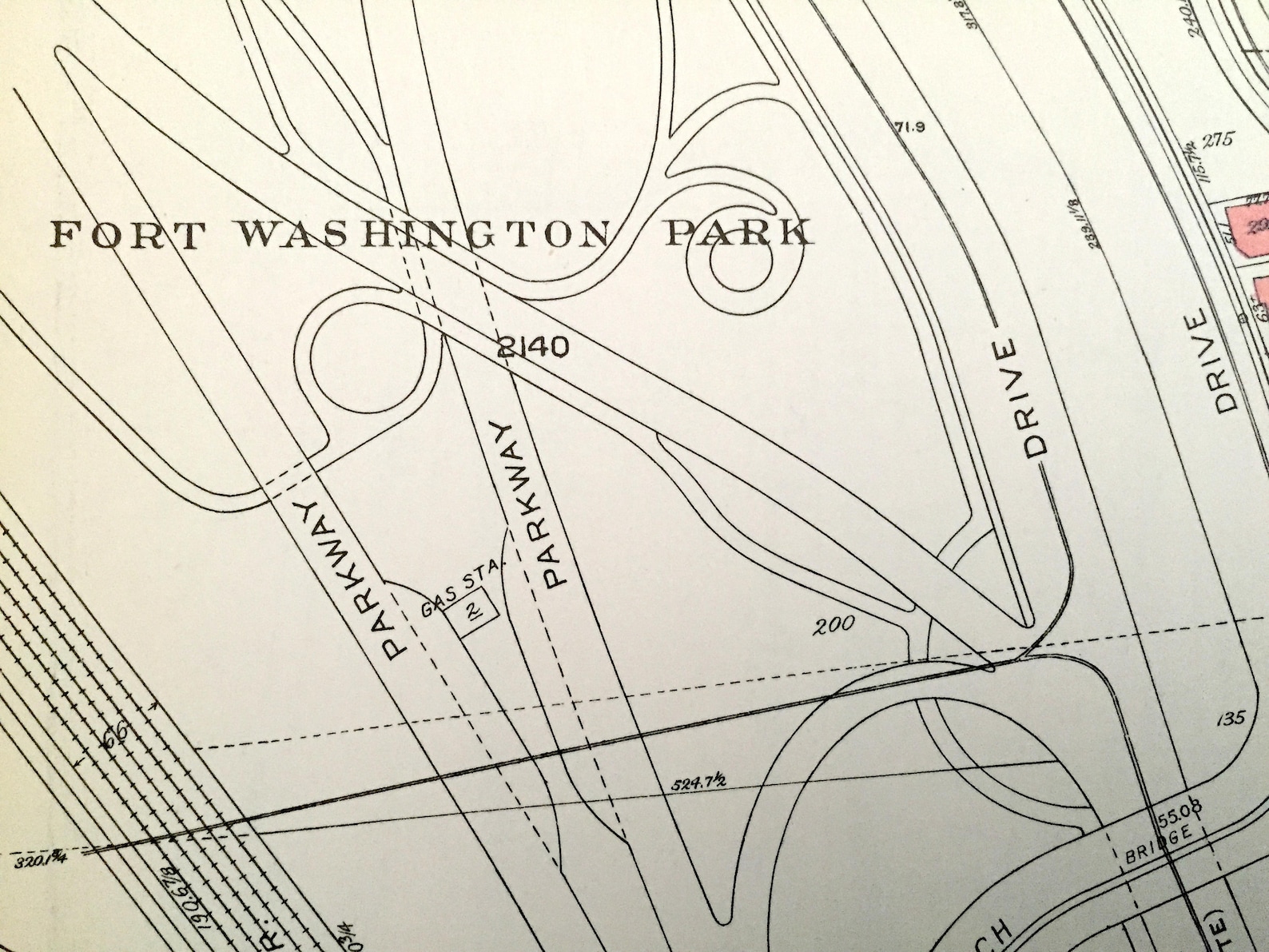 Antique Manhattan, New York City Map From Bromley's 1955 Manhattan Land ...