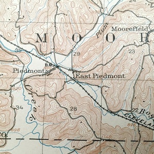 Antique Flushing, Ohio 1905 US Geological Survey Topographic Map ...