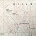Antique Beatty, Nevada 1987 US Geological Survey Topographic Map Nye ...
