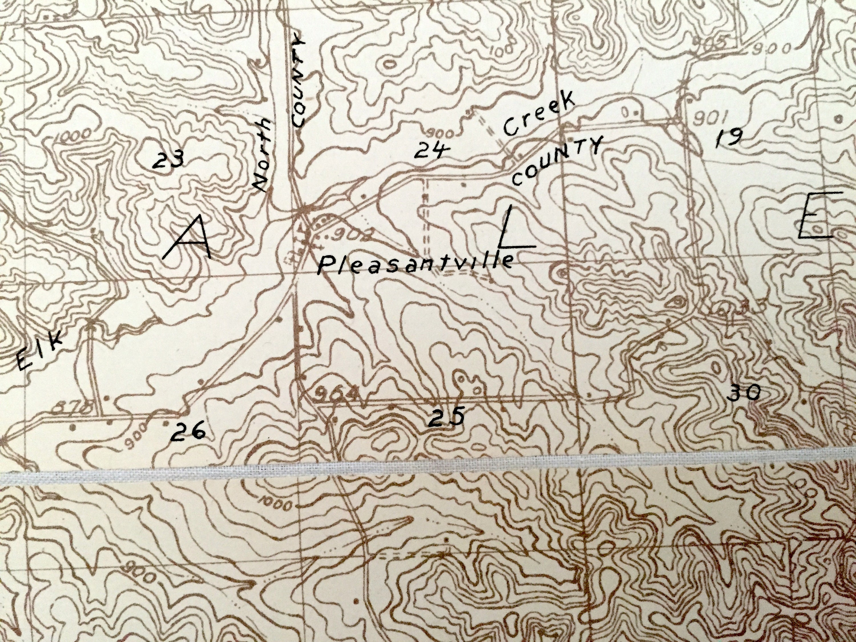 Antique Whitehall Wisconsin 1925 US Geological Survey | Etsy