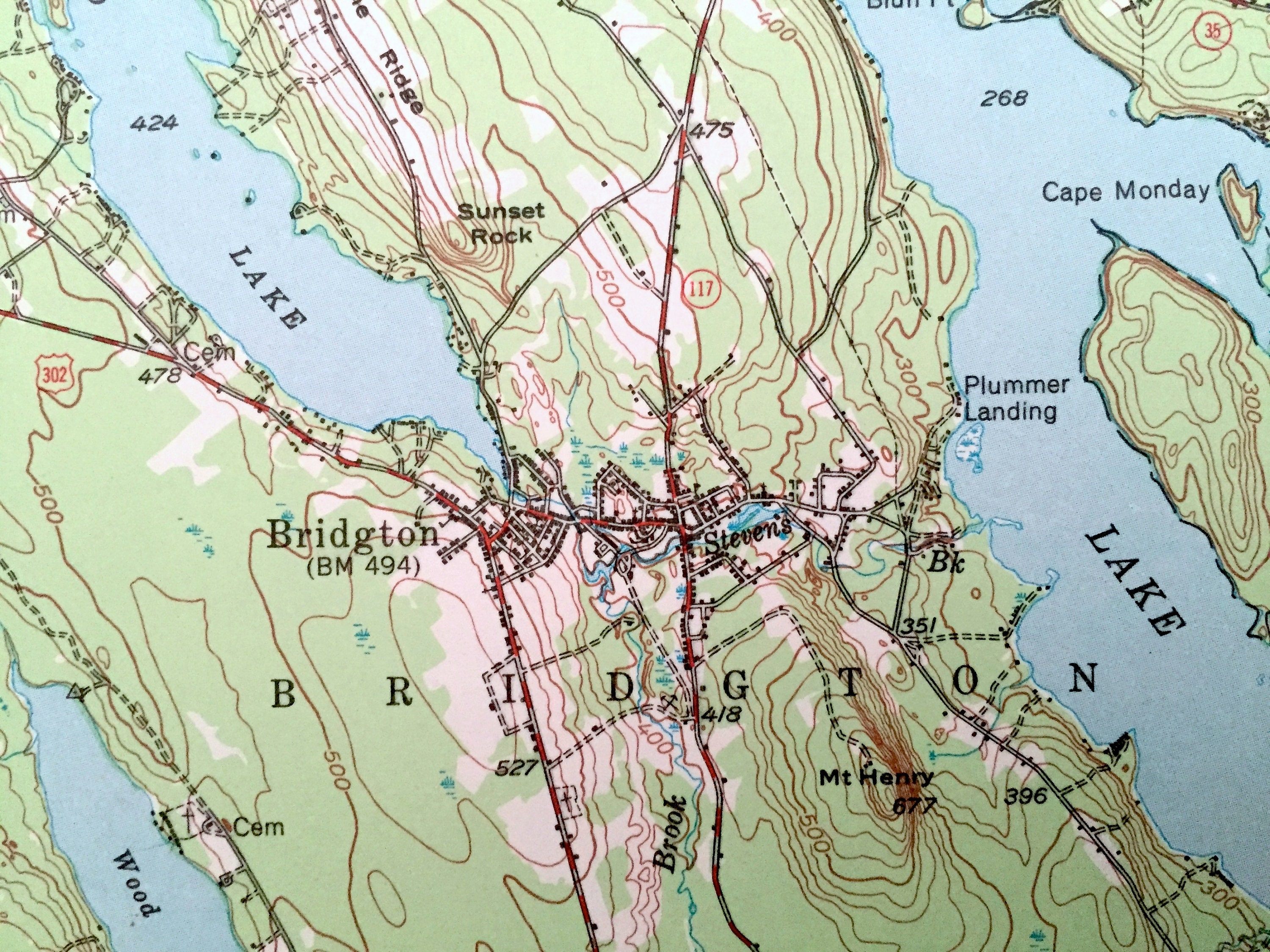 Antique Norway Maine 1946 US Geological Survey Topographic | Etsy