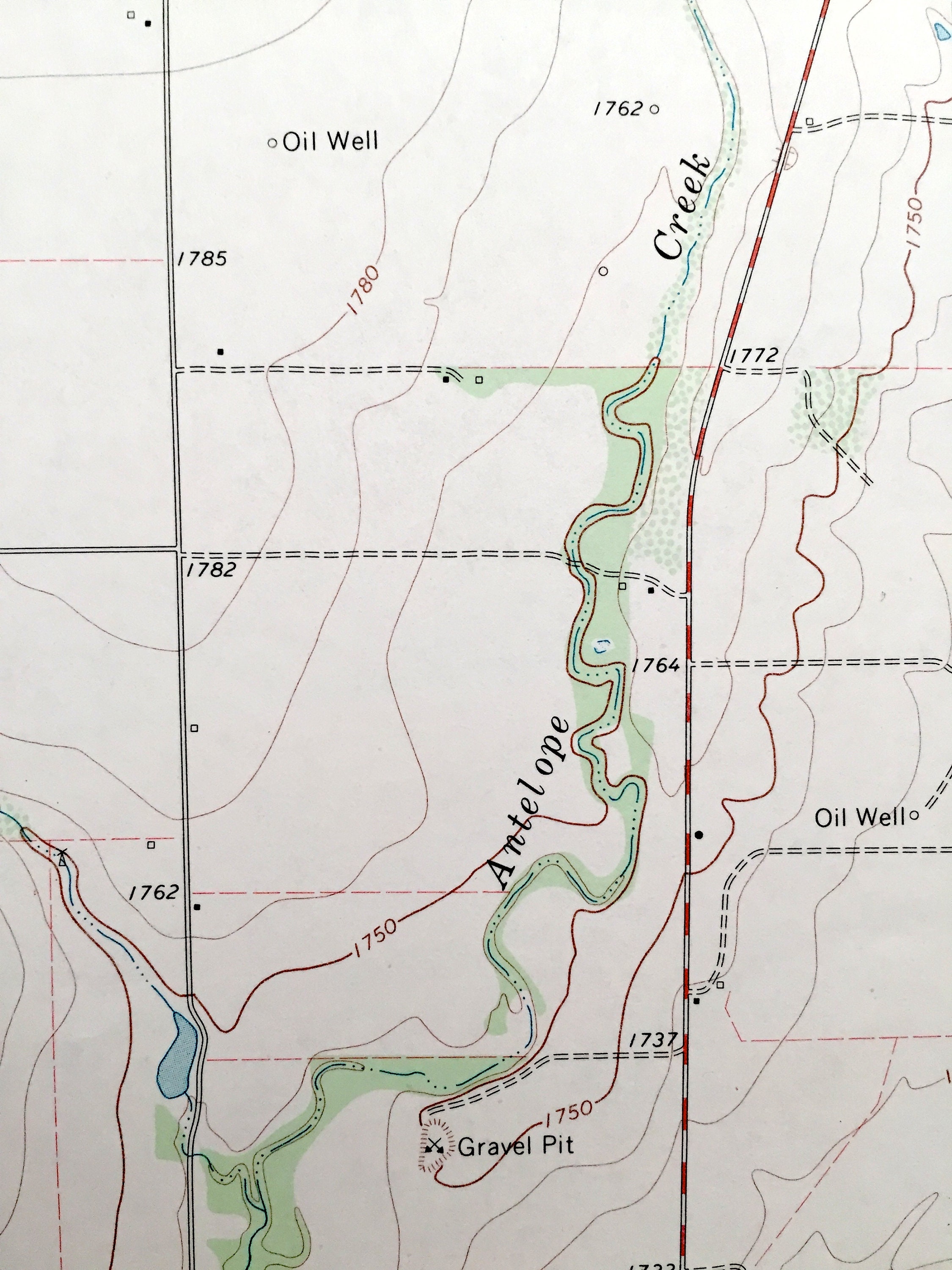 Antique Winters Texas 1967 US Geological Survey Topographic | Etsy