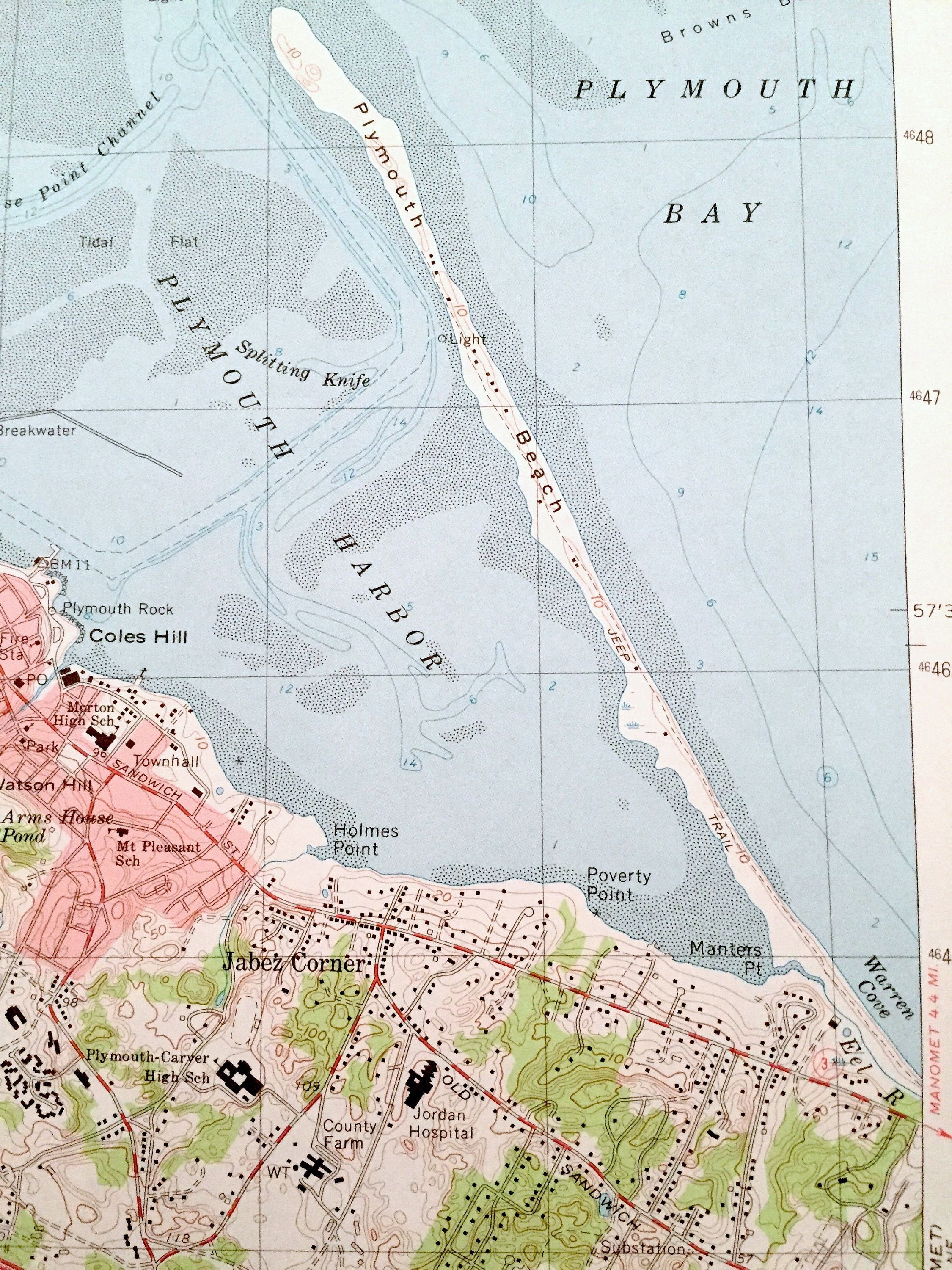 Art & Collectibles Massachusetts 1977 US Geological Survey Topographic ...