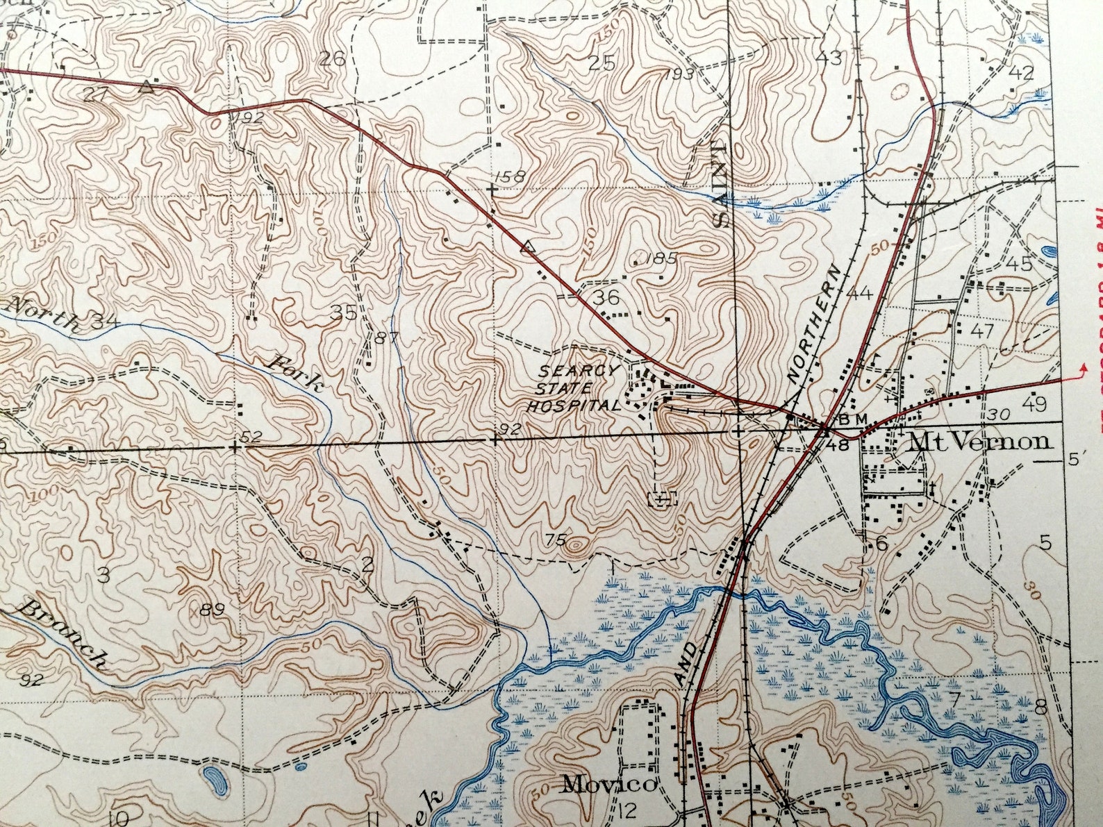 Antique Citronelle Alabama 1946 US Geological Survey | Etsy