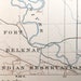 Antique Harlem, Montana 1905 US Geological Survey Topographic Map ...