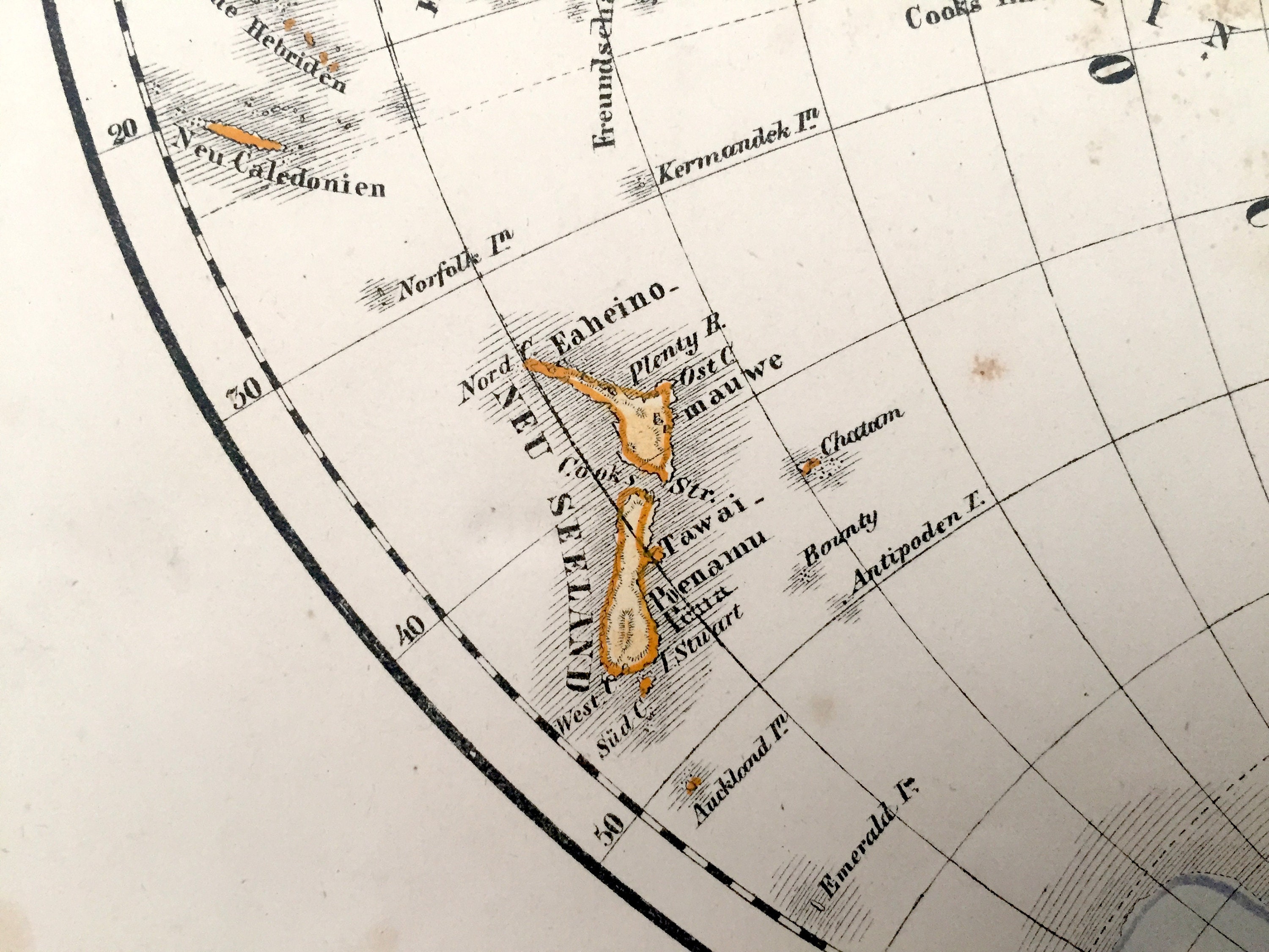 Antique 1855 Western Hemisphere Map From Sohr Berghaus Atlas | Etsy