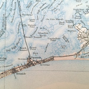 Antique Brooklyn & Queens, New York City 1900 US Geological Survey Topographic Map – Manhattan ...