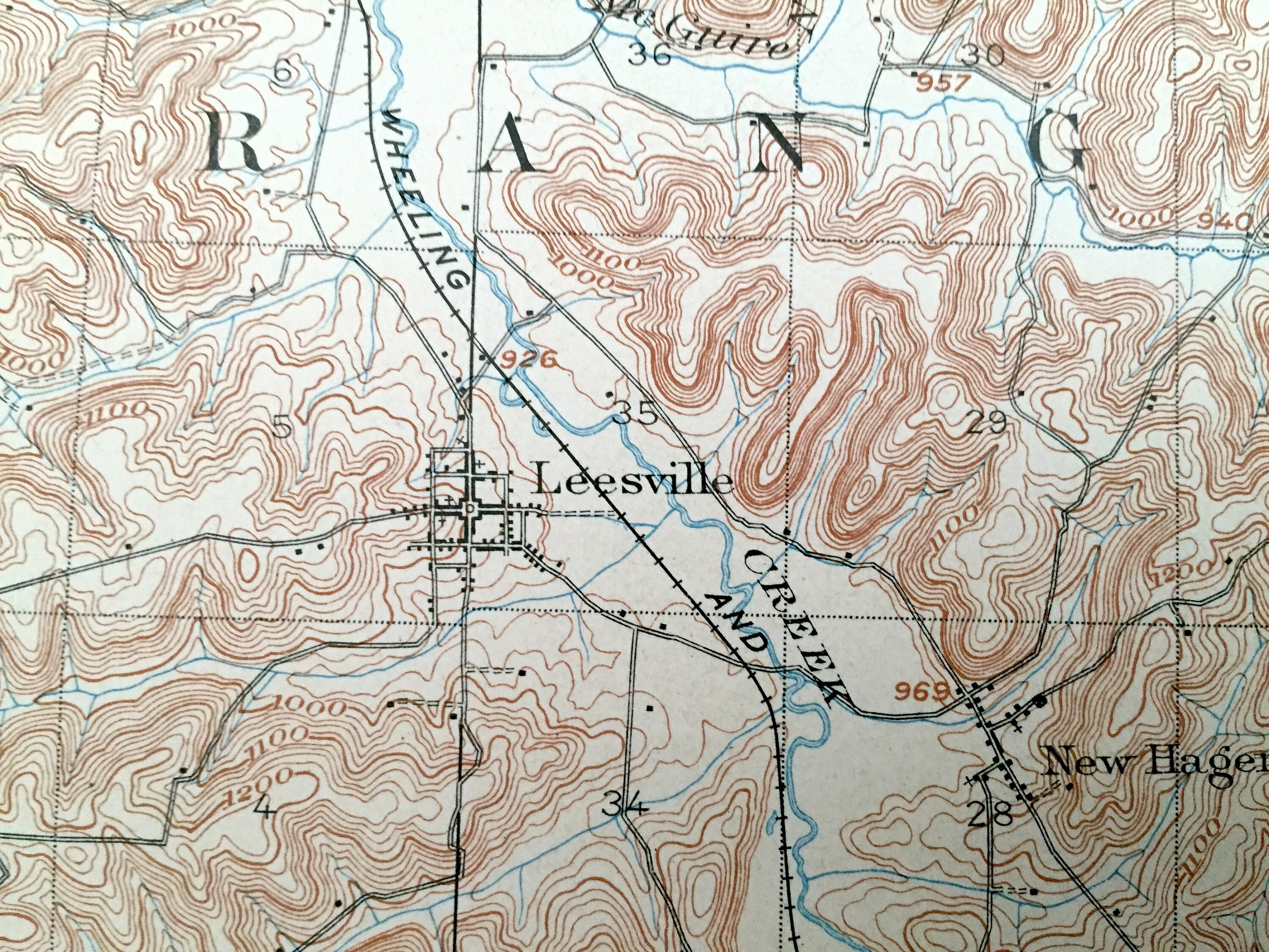 Antique Scio Ohio 1904 US Geological Survey Topographic Map | Etsy