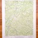 Antique Jarratt, Virginia 1951 US Geological Survey Topographic Map ...