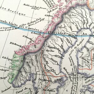 Antique 1832 Ancient European River Basin Map From JG Heck's Atlas ...