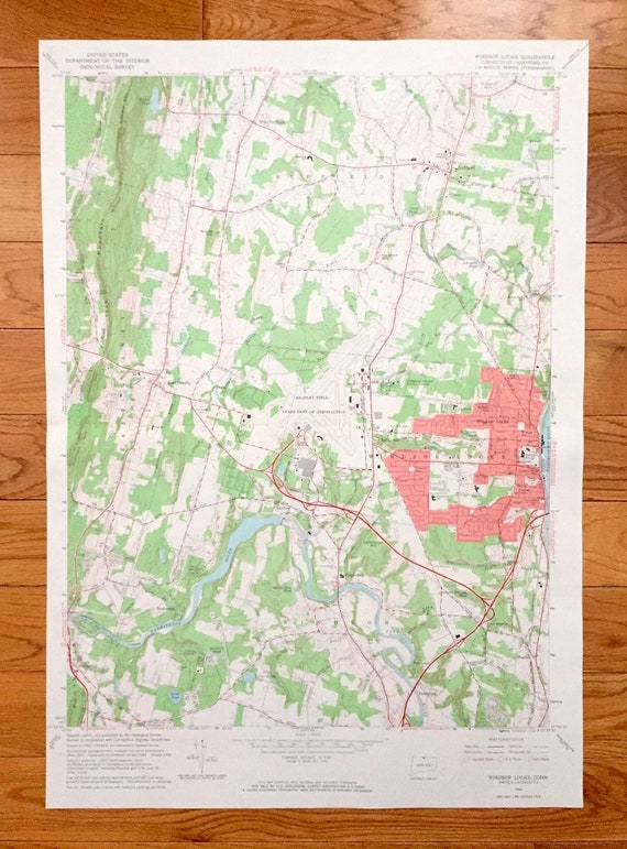 Map Windsor Locks Ct