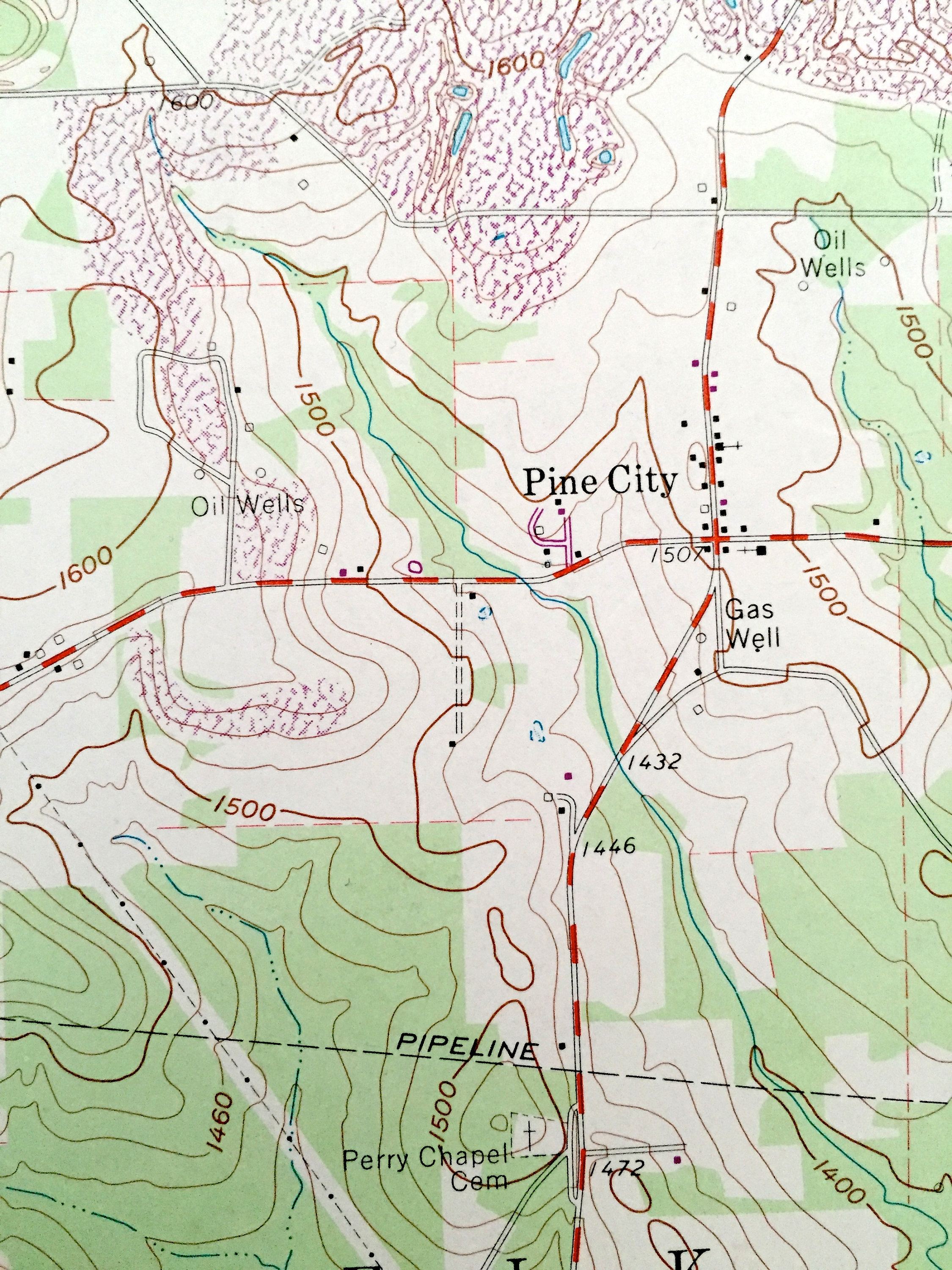 Antique Kossuth Pennsylvania 1963 US Geological Survey | Etsy