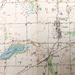 Antique Pierz, Minnesota 1948 US Geological Survey Topographic Map ...