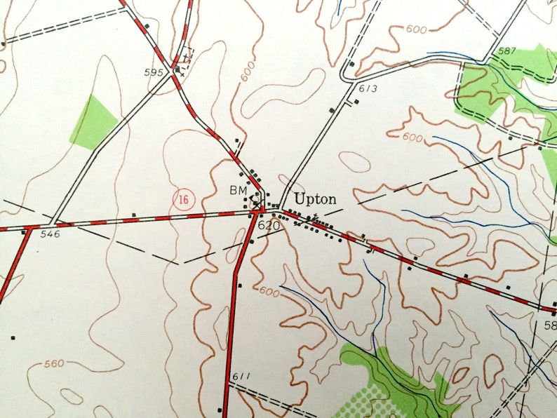 Antique Williamson, Pennsylvania 1944 US Geological Survey Topographic ...