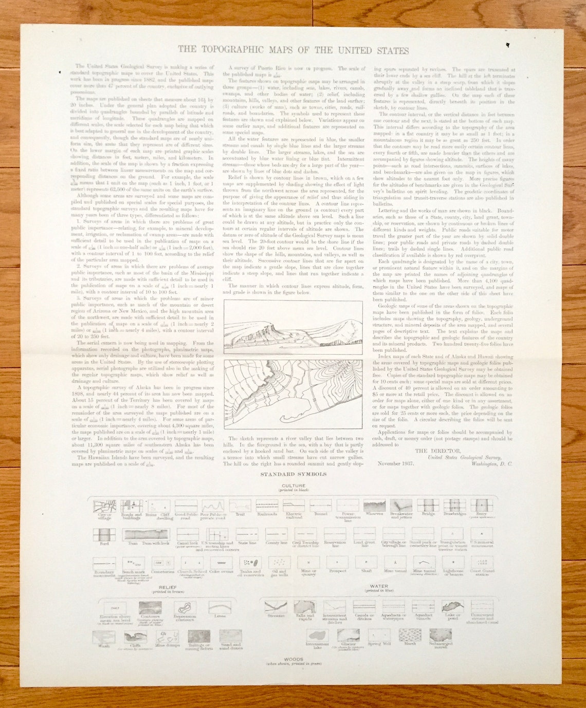 Antique Onego West Virginia 1922 US Geological Survey | Etsy