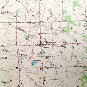 Antique Pierz, Minnesota 1948 US Geological Survey Topographic Map ...