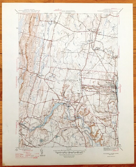 Map Windsor Locks Ct