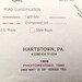 Antique Hartstown, Pennsylvania 1959 US Geological Survey Topographic ...