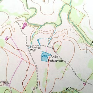 Antique Smiley, Texas 1962 US Geological Survey Topographic Map ...