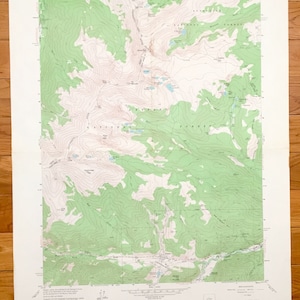 Antique Empire, Colorado 1958 US Geological Survey Topographic Map ...
