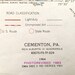 Antique Cementon Pennsylvania 1964 US Geological Survey - Etsy