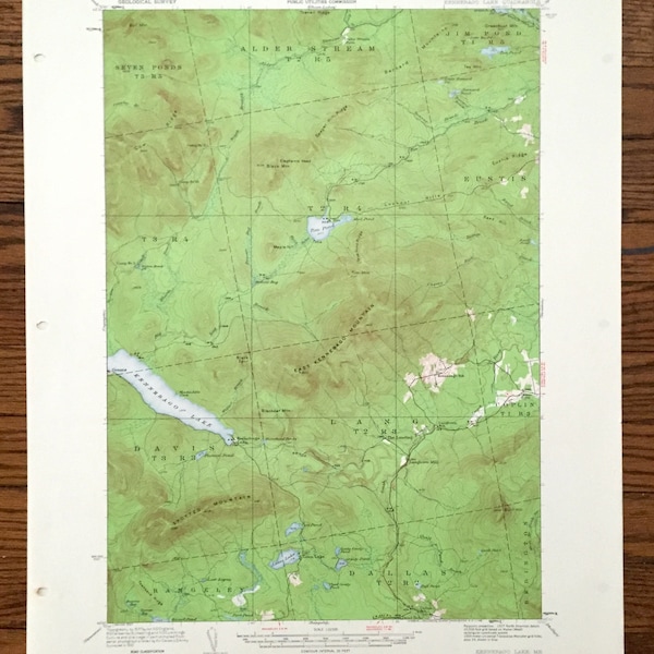 Lake Eustis Map - Etsy