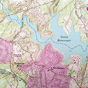 Antique Media, Pennsylvania 1966 US Geological Survey Topographic Map ...