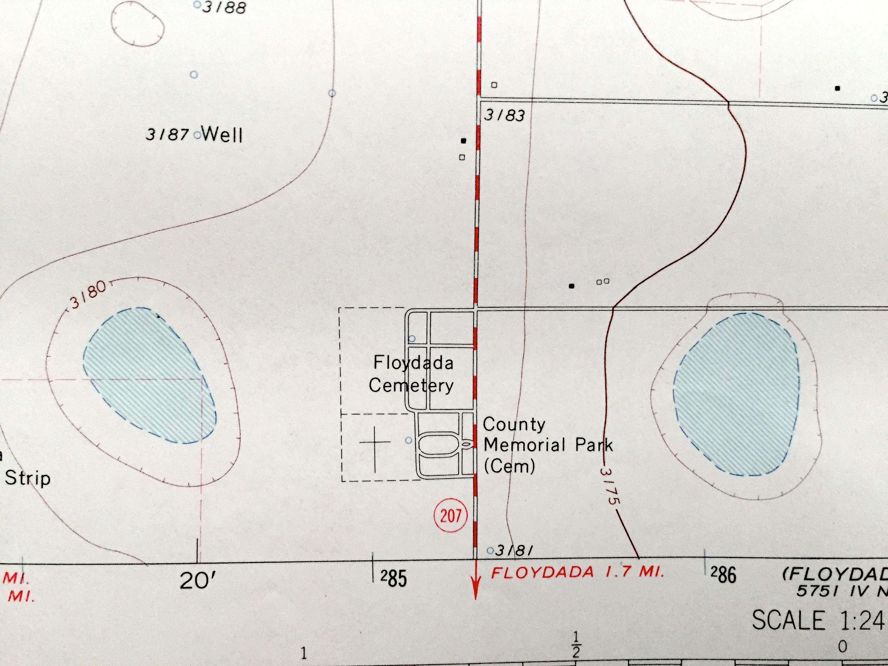 Antique Lockney SE Texas 1965 US Geological Survey - Etsy