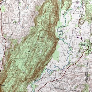 Antique Amenia, New York 1958 US Geological Survey Topographic Map ...