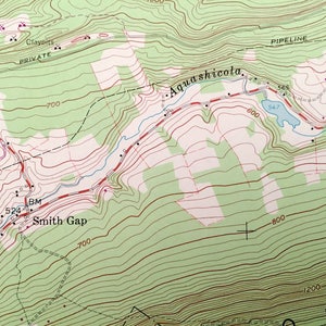 Antique Kunkletown, Pennsylvania 1960 US Geological Survey Topographic ...
