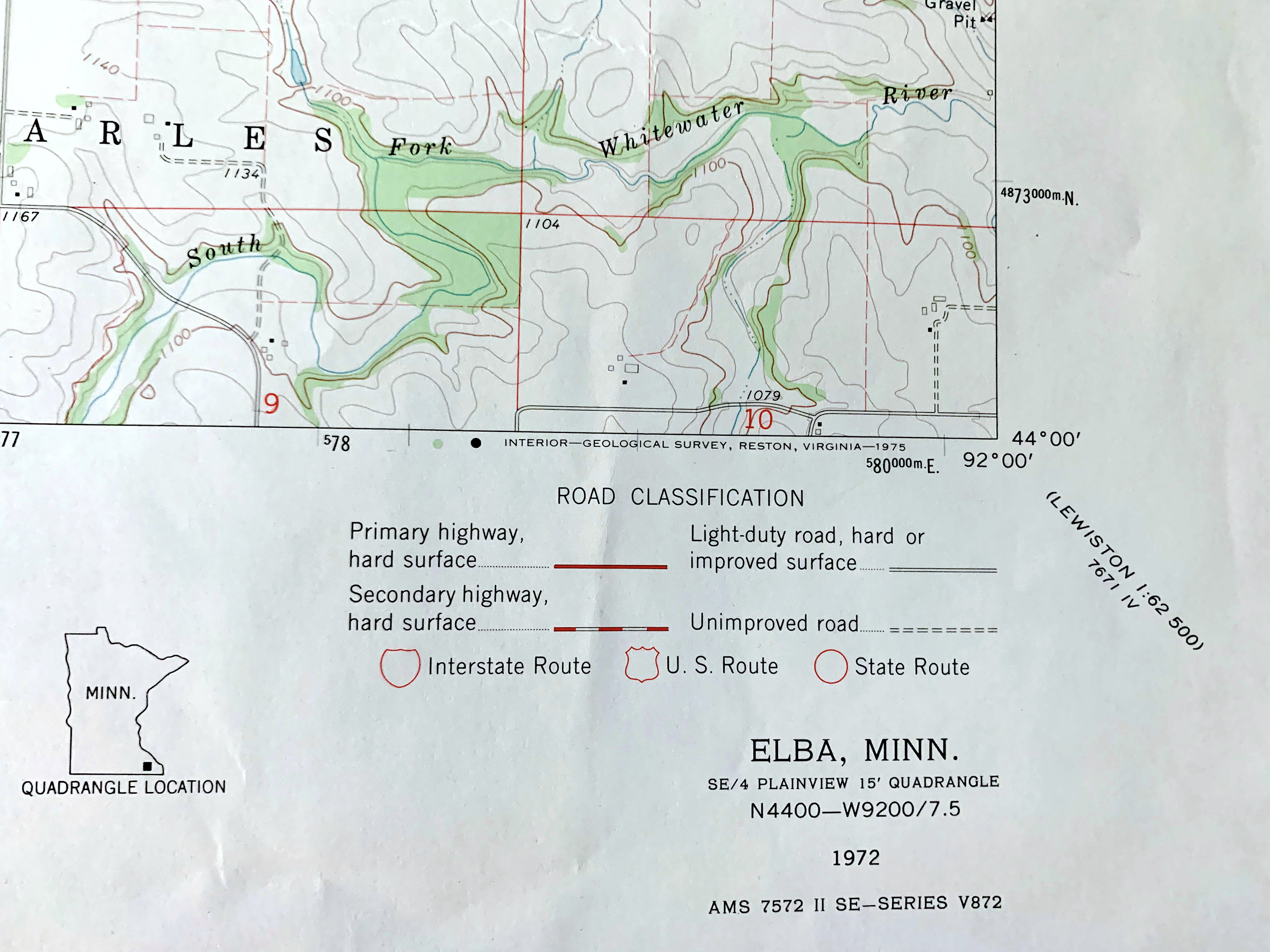 Elba Mn Map