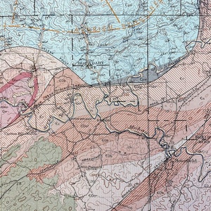 Antique Montevallo, Alabama 1940 US Geological Survey Topographic Map ...