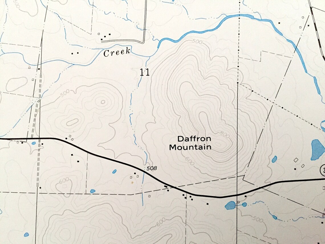 Antique Patterson Missouri 1968 US Geological Survey - Etsy España