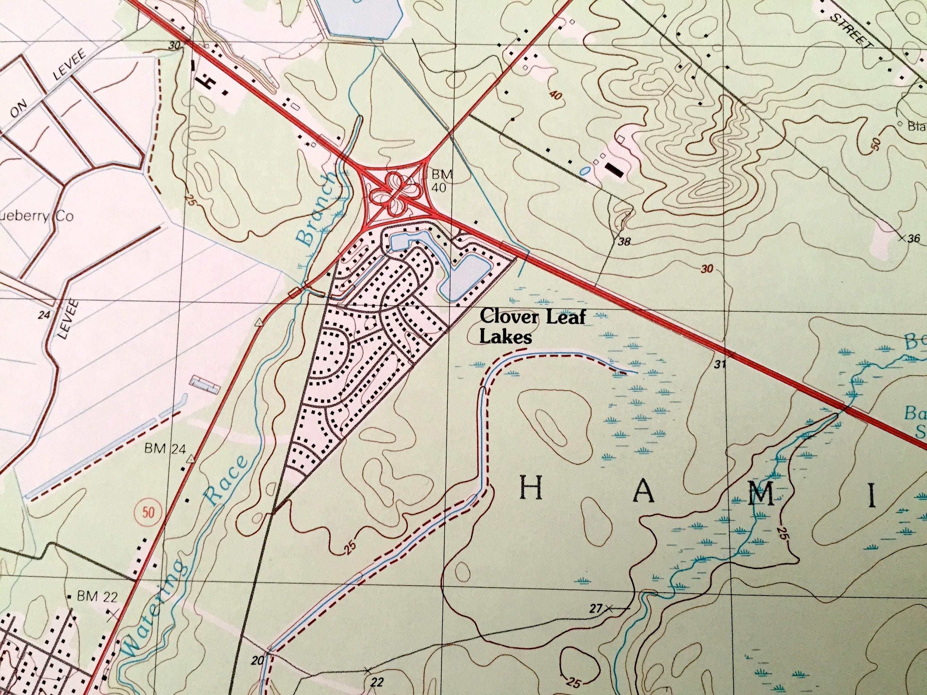 Antique Mays Landing New Jersey 1989 US Geological Survey | Etsy