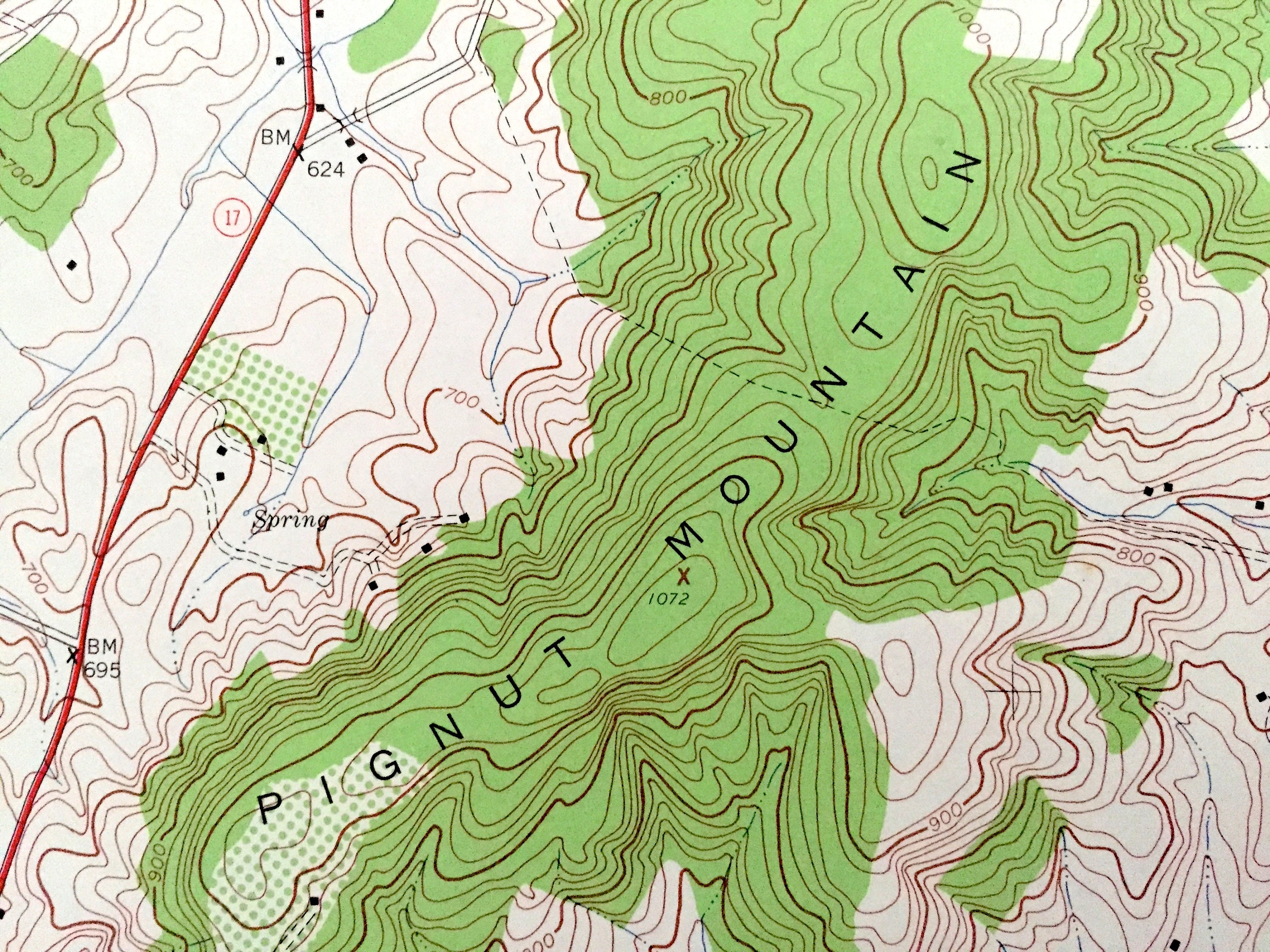 Antique Marshall Virginia 1943 US Geological Survey | Etsy
