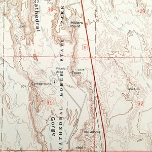 Antique Panaca, Nevada 1970 US Geological Survey Topographic Map ...