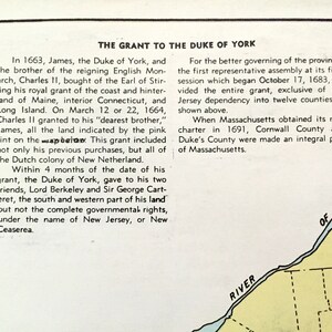 Antique 1941 New York Historical Map From WP Munger's - Etsy