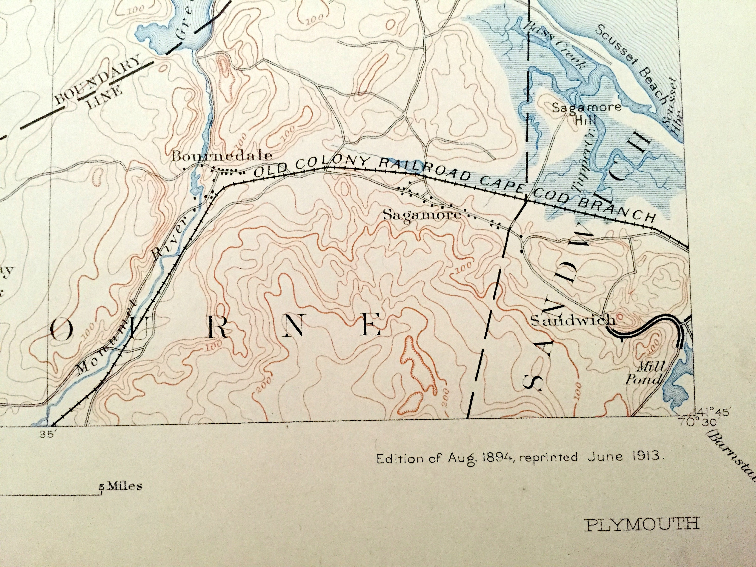 Art & Collectibles Massachusetts 1977 US Geological Survey Topographic ...