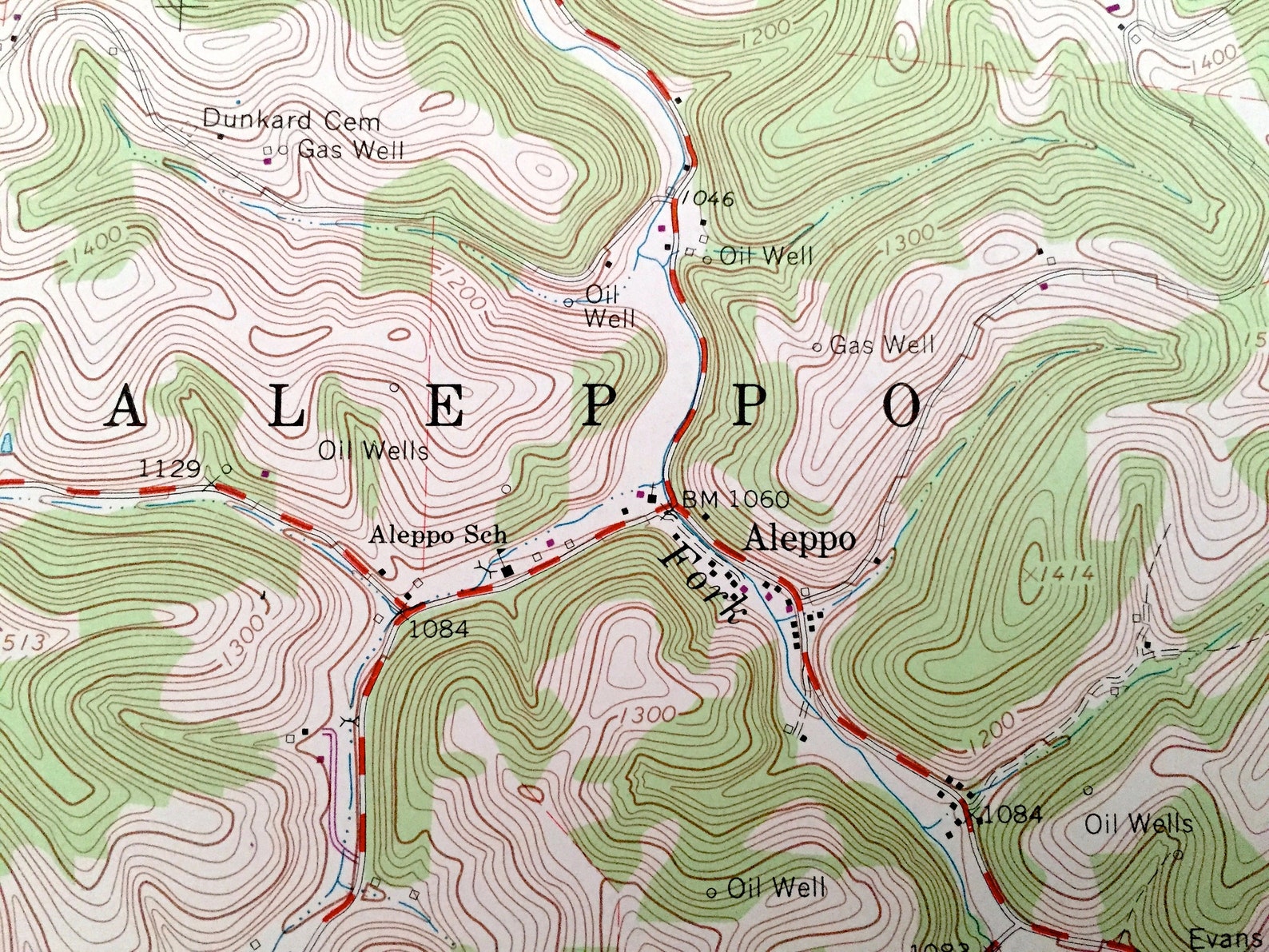 Antique New Freeport Pennsylvania 1964 US Geological Survey - Etsy