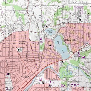 Antique Hudson, Ohio 1963 US Geological Survey Topographic Map – Summit ...