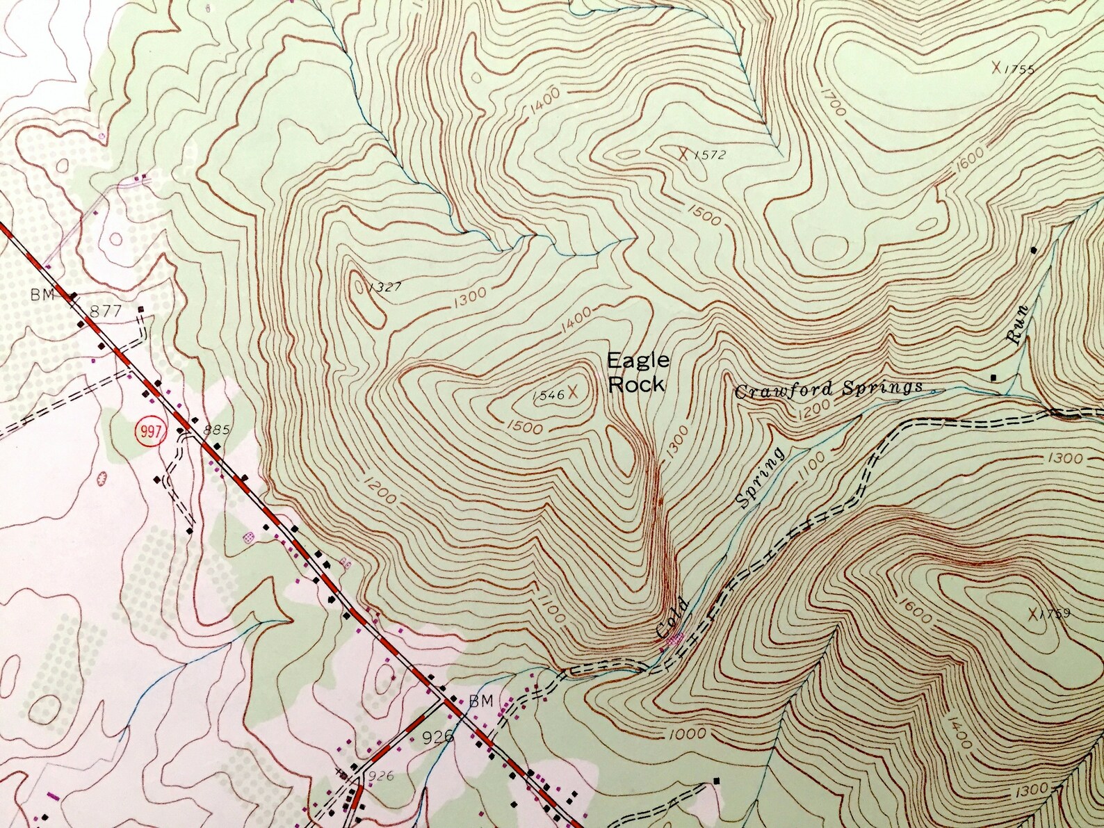 Antique Scotland Pennsylvania 1944 US Geological Survey - Etsy